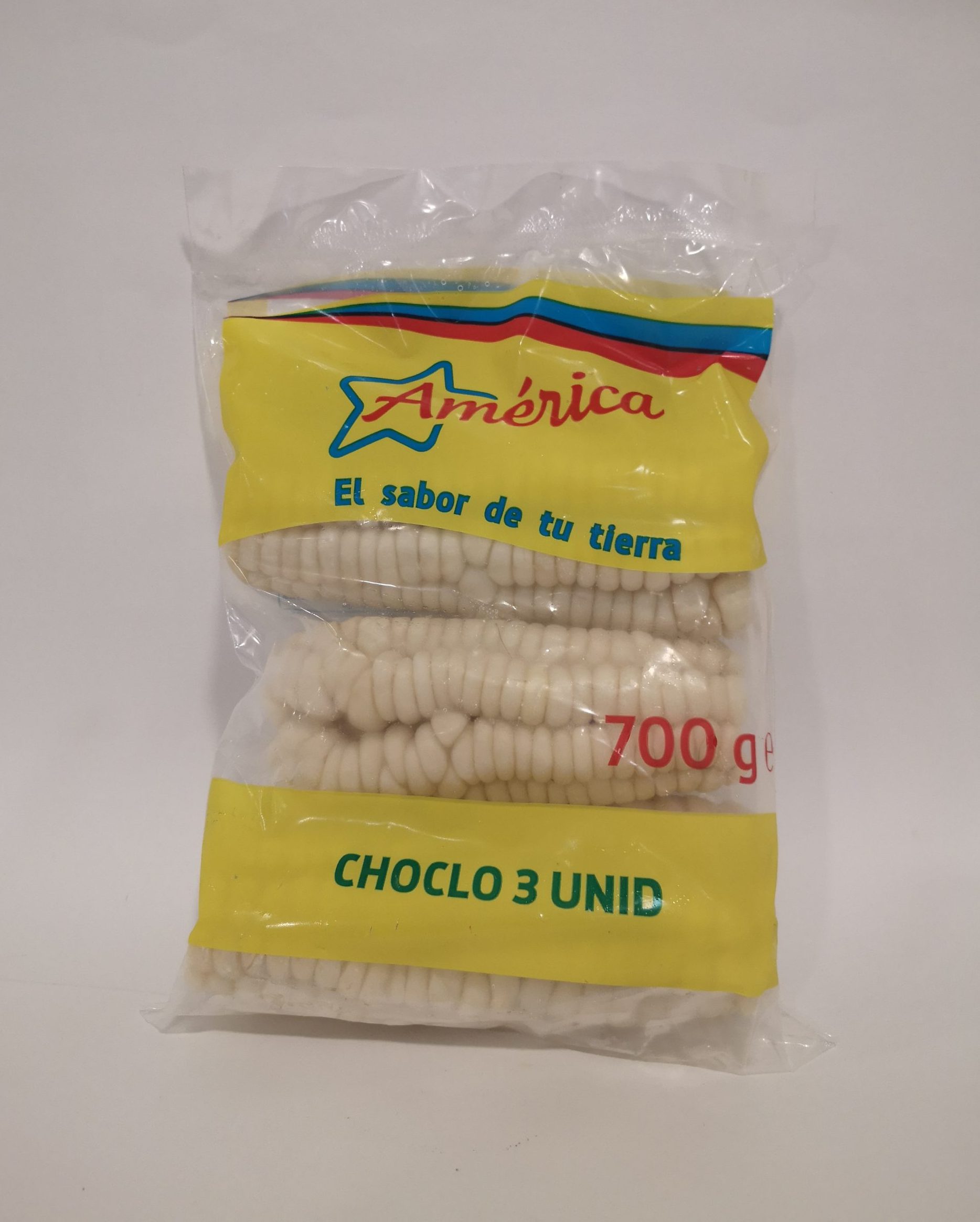 CHOCLO ENTERO AMÉRICA 3 UDS 700 G - La Tiendona