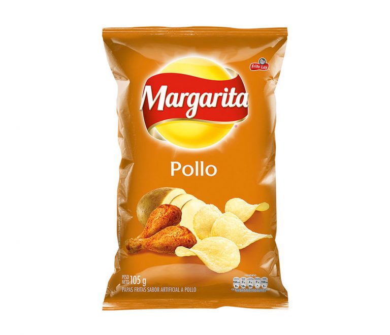 PAPAS POLLO MARGARITA 105 G - La Tiendona